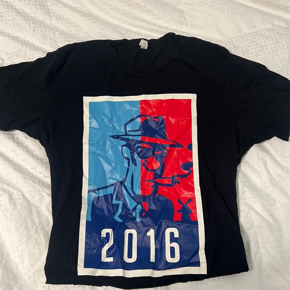 Rare Dutch Bros Mafia Man Election Shirt - Gem